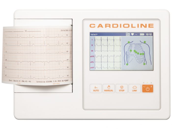 Tecnocarta Med Srl | ECG CARDIOLINE 100L GLASGOW